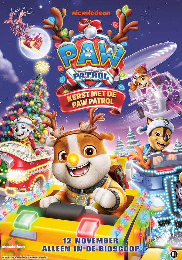 Kerst met de PAW Patrol | Venray | bioscoop | tijden
