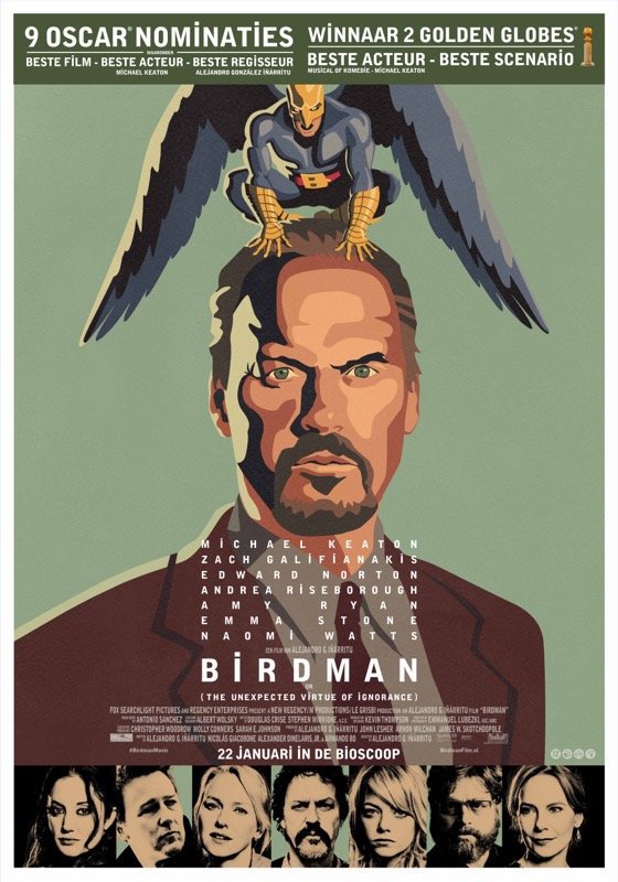 Birdman | film | bioscoopagenda